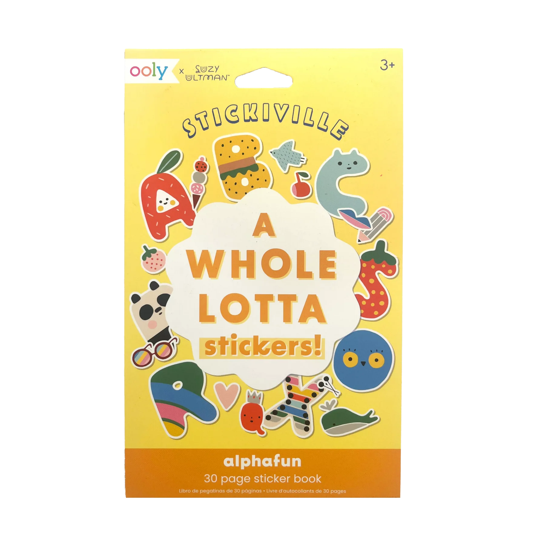 Stickiville Stickers X Suzy: A Whole Lotta Sticker Book - Alphabet ...